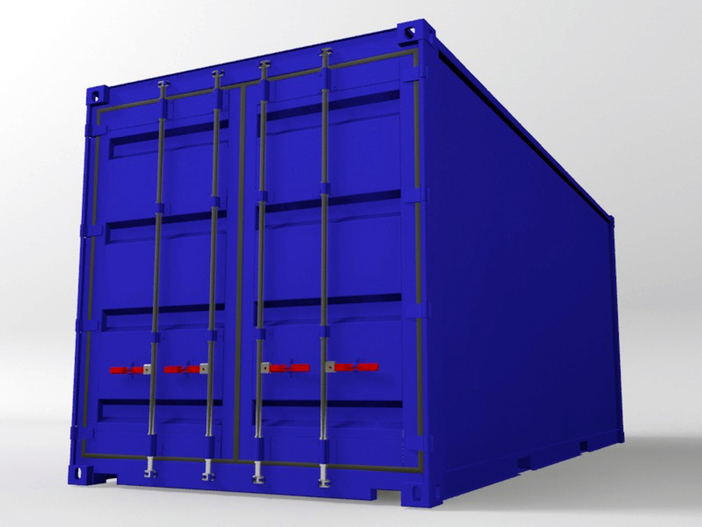 3d Shipping Container 20 Foot