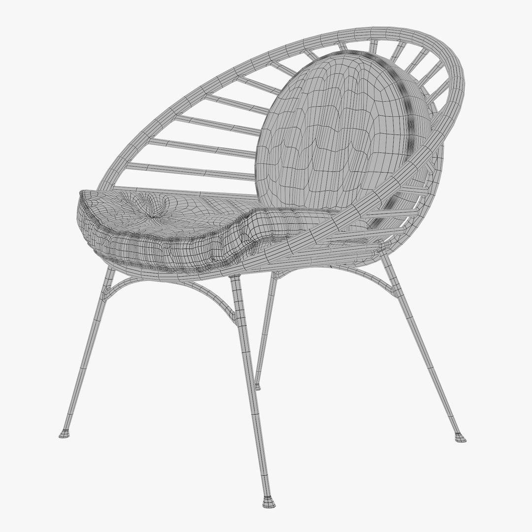 3d Reeves Chair Model