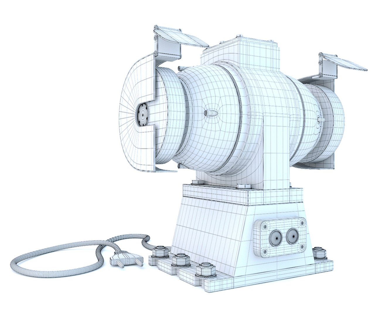 3D Model Industrial Machine Tool - Grinder Machine - TurboSquid 1808317