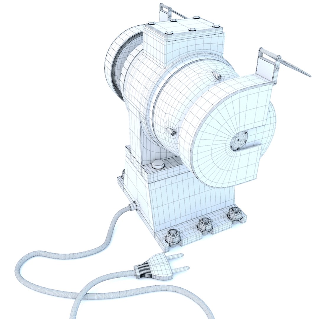 3D Model Industrial Machine Tool - Grinder Machine - TurboSquid 1808317
