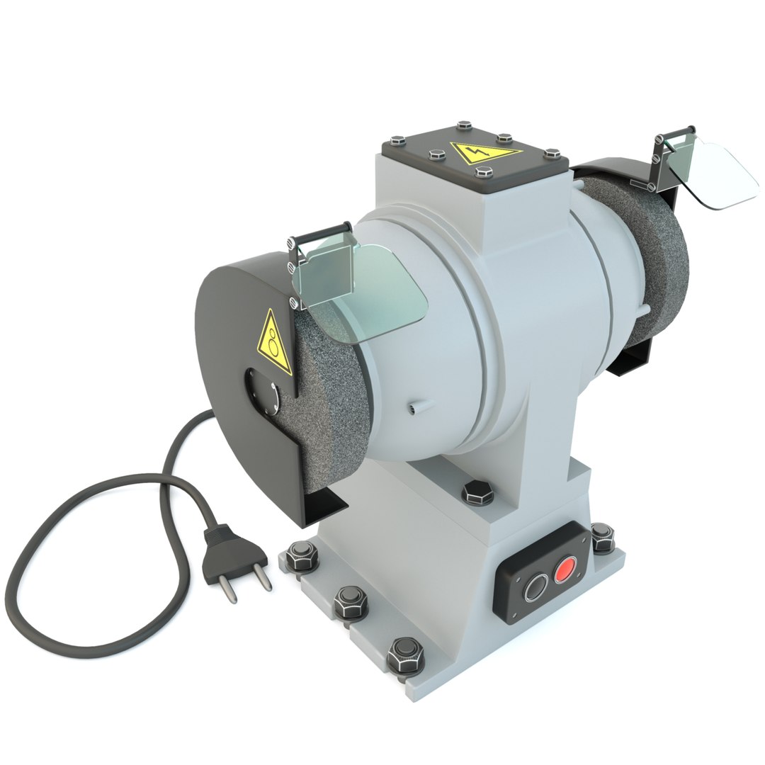 3D Model Industrial Machine Tool - Grinder Machine - TurboSquid 1808317