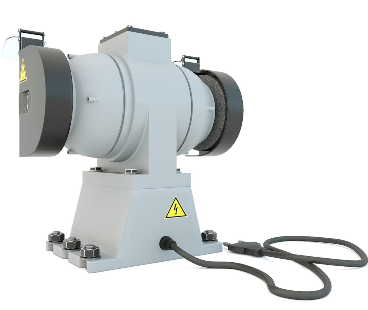 3D Model Industrial Machine Tool - Grinder Machine - TurboSquid 1808317