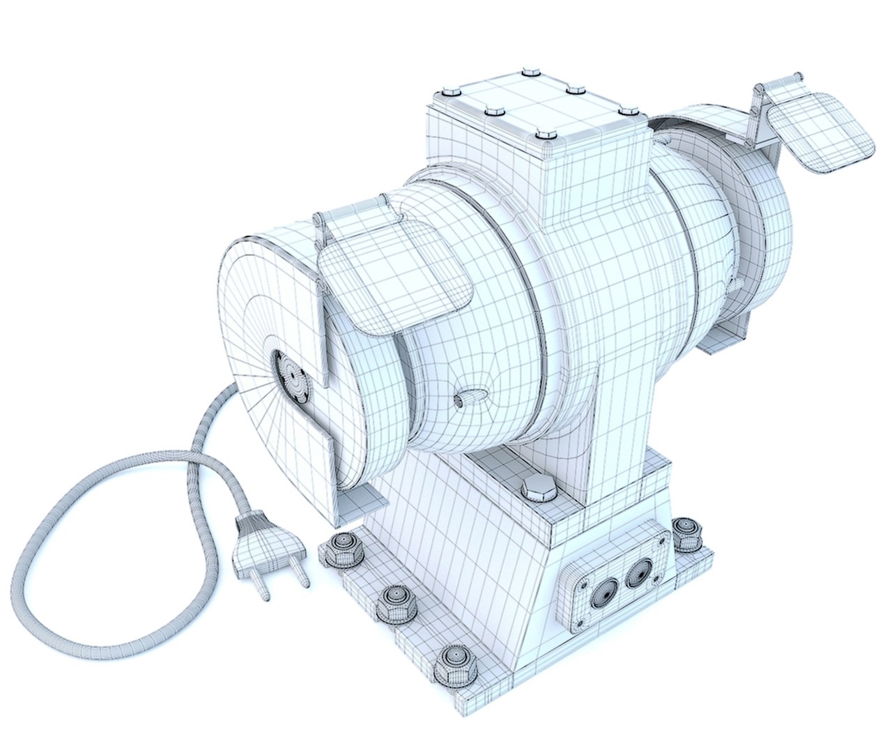 3D Model Industrial Machine Tool - Grinder Machine - TurboSquid 1808317