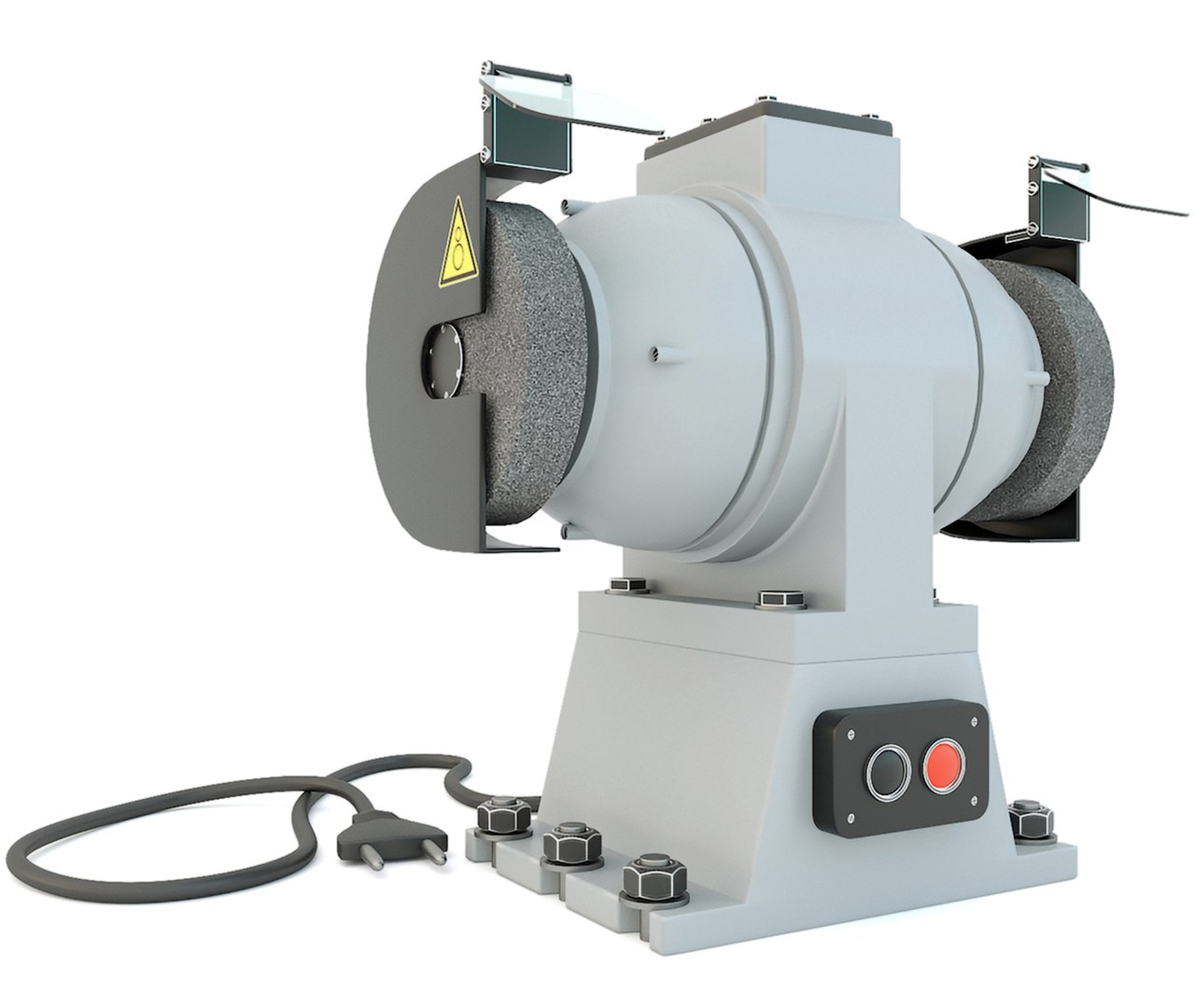 3D Model Industrial Machine Tool - Grinder Machine - TurboSquid 1808317