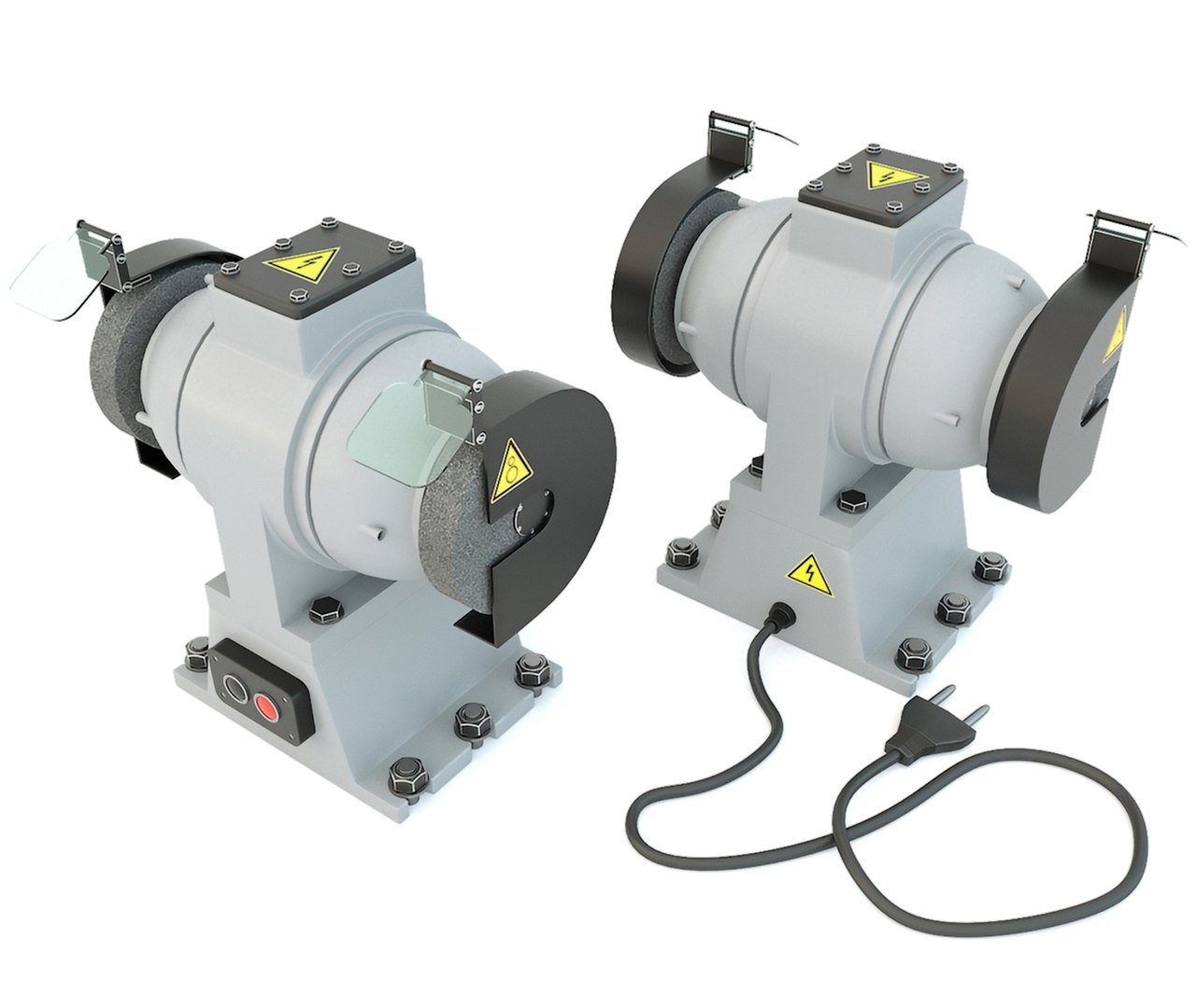 3D Model Industrial Machine Tool - Grinder Machine - TurboSquid 1808317