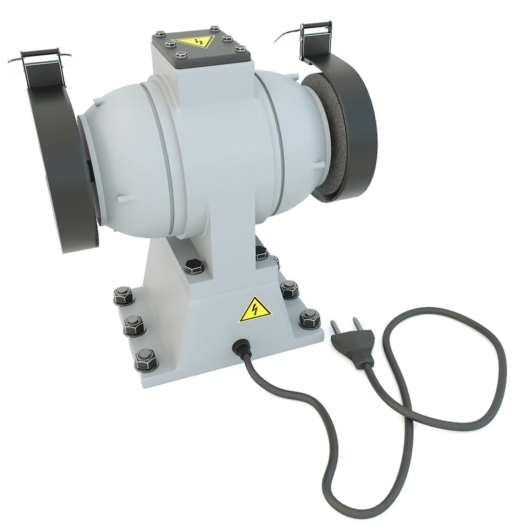 3D Model Industrial Machine Tool - Grinder Machine - TurboSquid 1808317