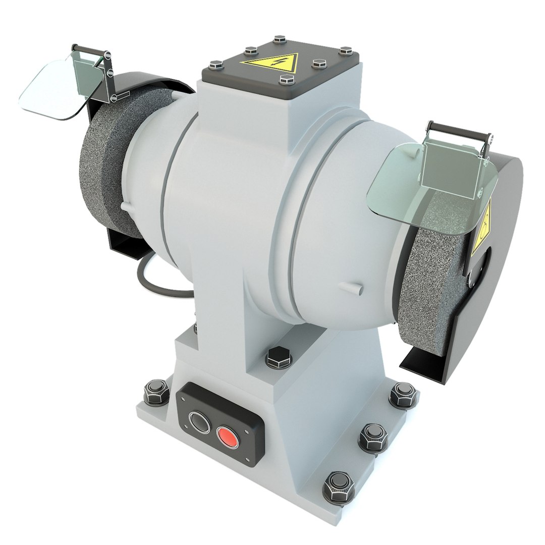 3D Model Industrial Machine Tool - Grinder Machine - TurboSquid 1808317