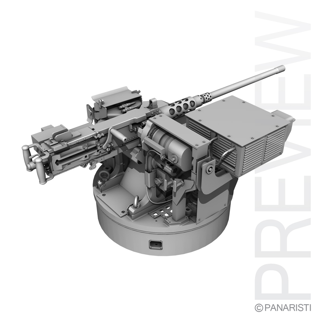 remote weapon station rws 3d c4d