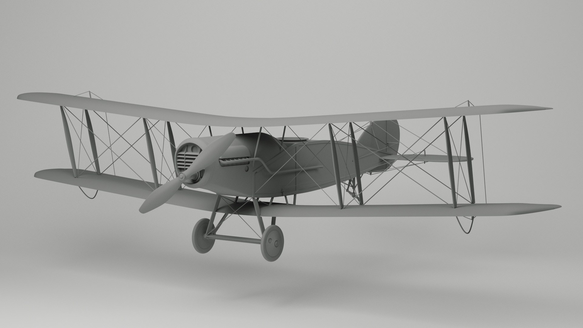 3D Biplane BristolF2b Model - TurboSquid 1784526