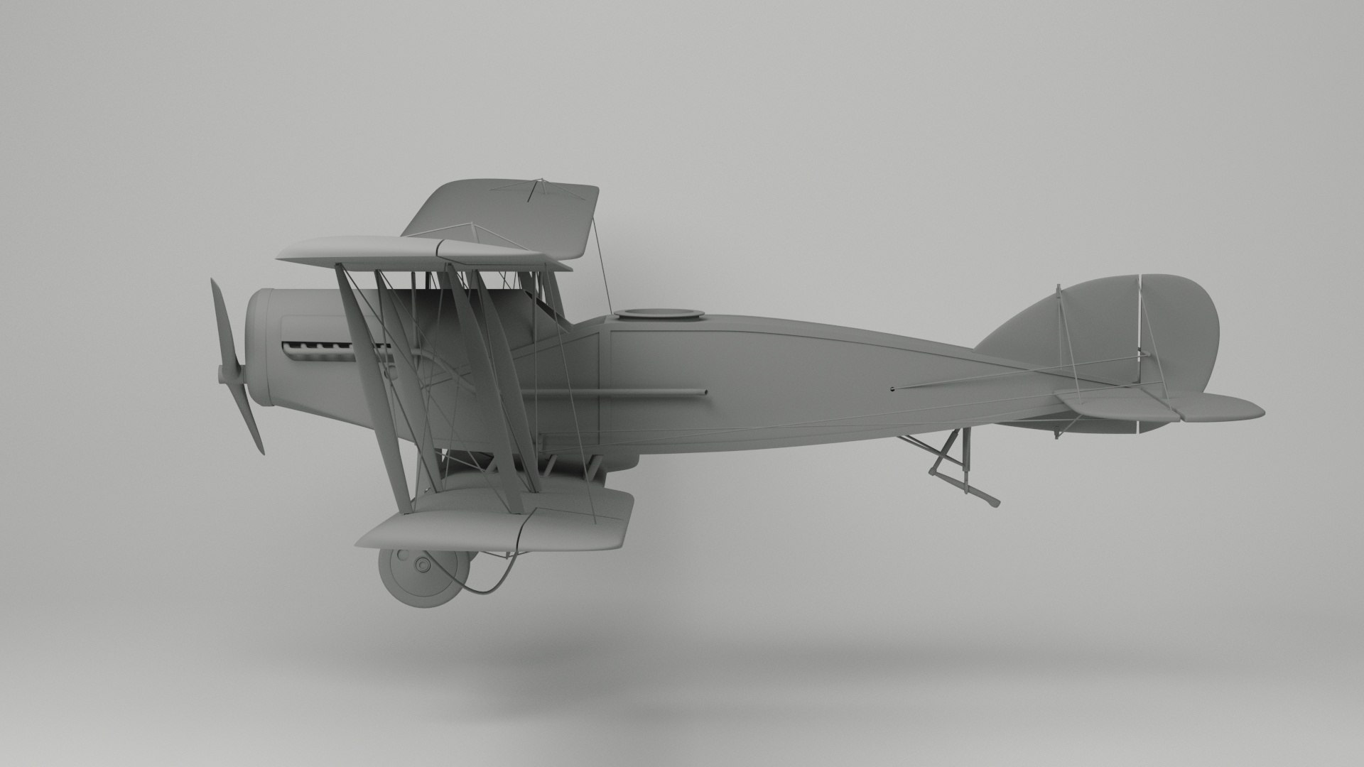 3D Biplane BristolF2b Model - TurboSquid 1784526