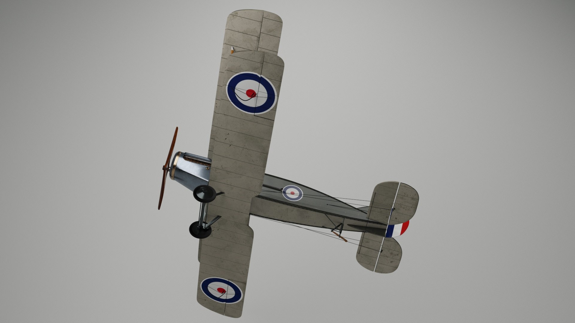 3D Biplane BristolF2b Model - TurboSquid 1784526