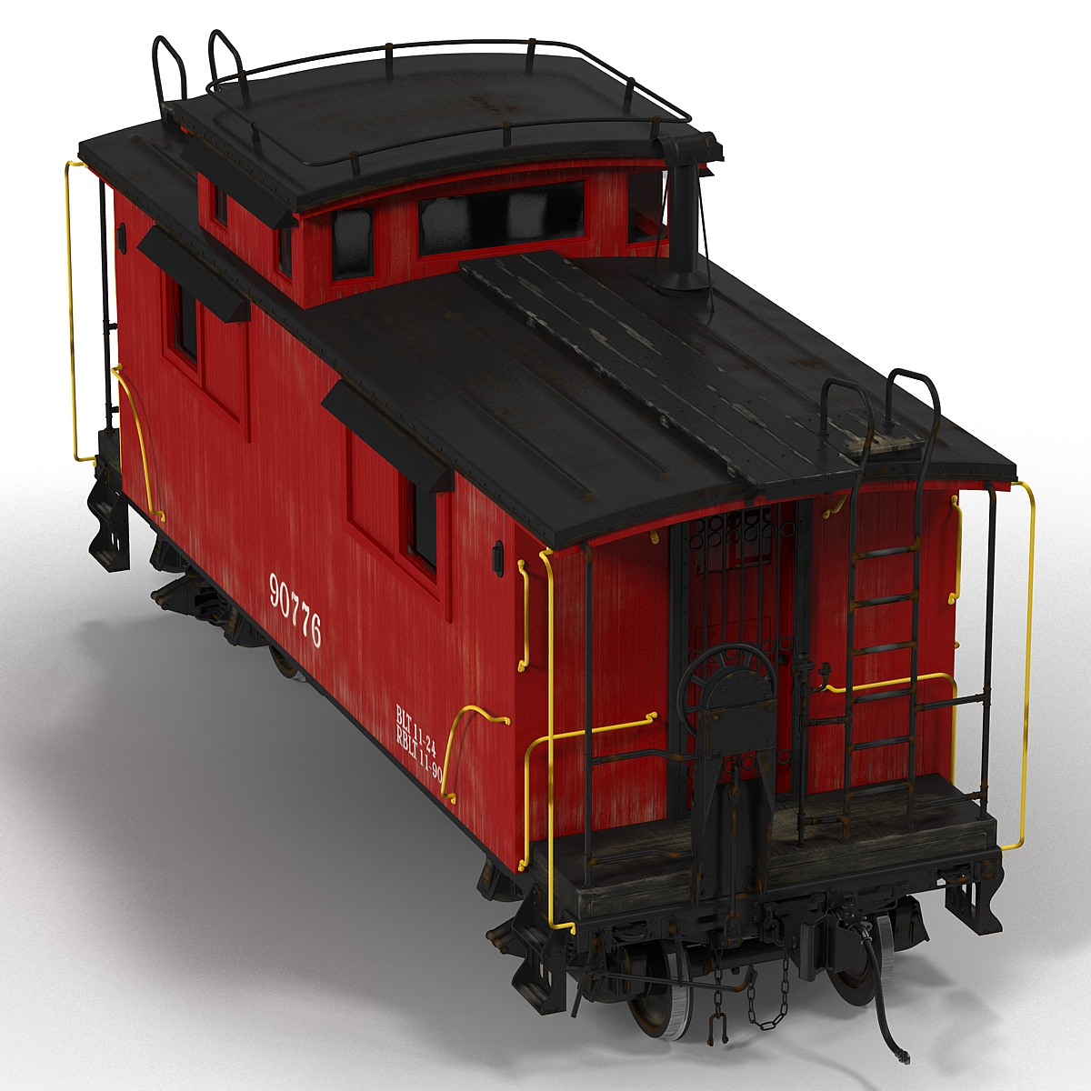 max caboose modeled realistic