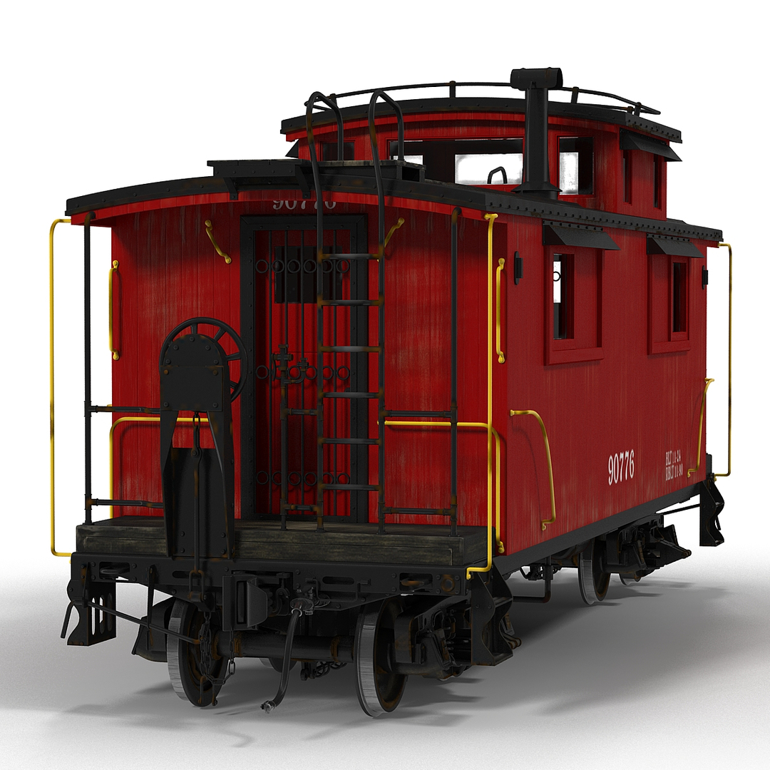 max caboose modeled realistic