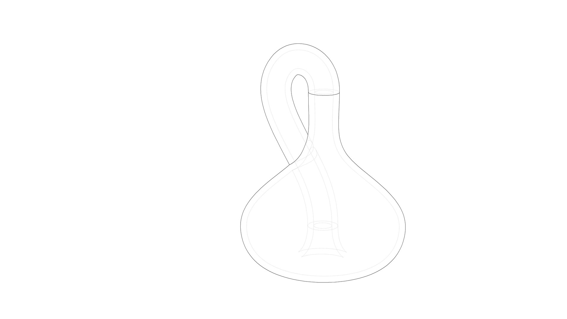 Klein Bottle 3D Model - TurboSquid 1736398