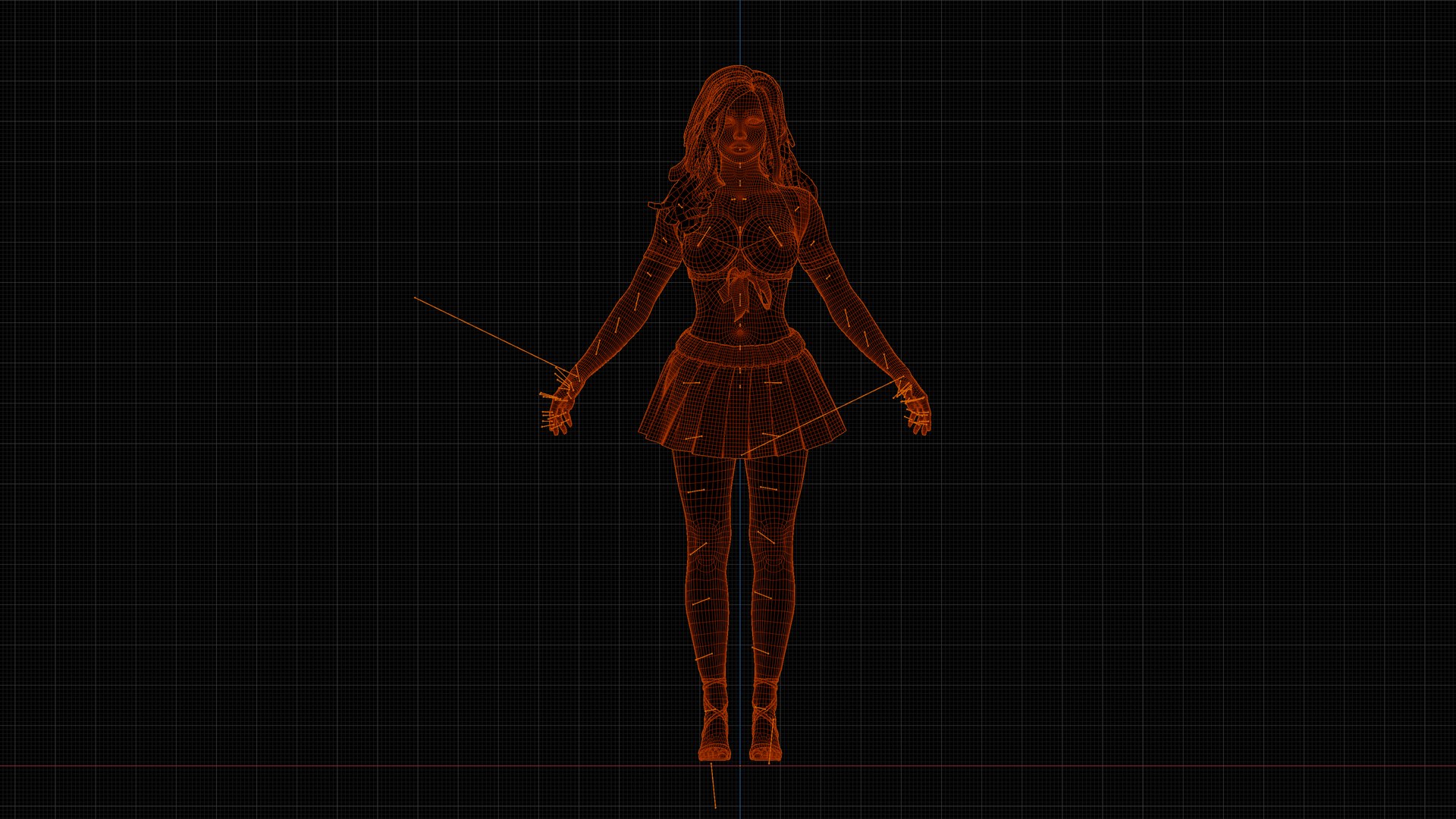 3D Modular Girl Sophie - TurboSquid 2418386