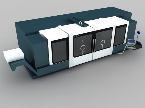 Milling Machine 3D Models for Download | TurboSquid