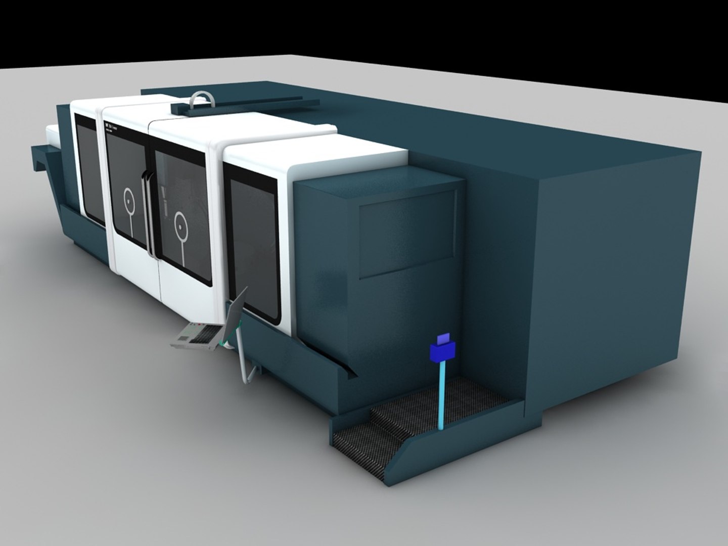 Milling Center 3d Max