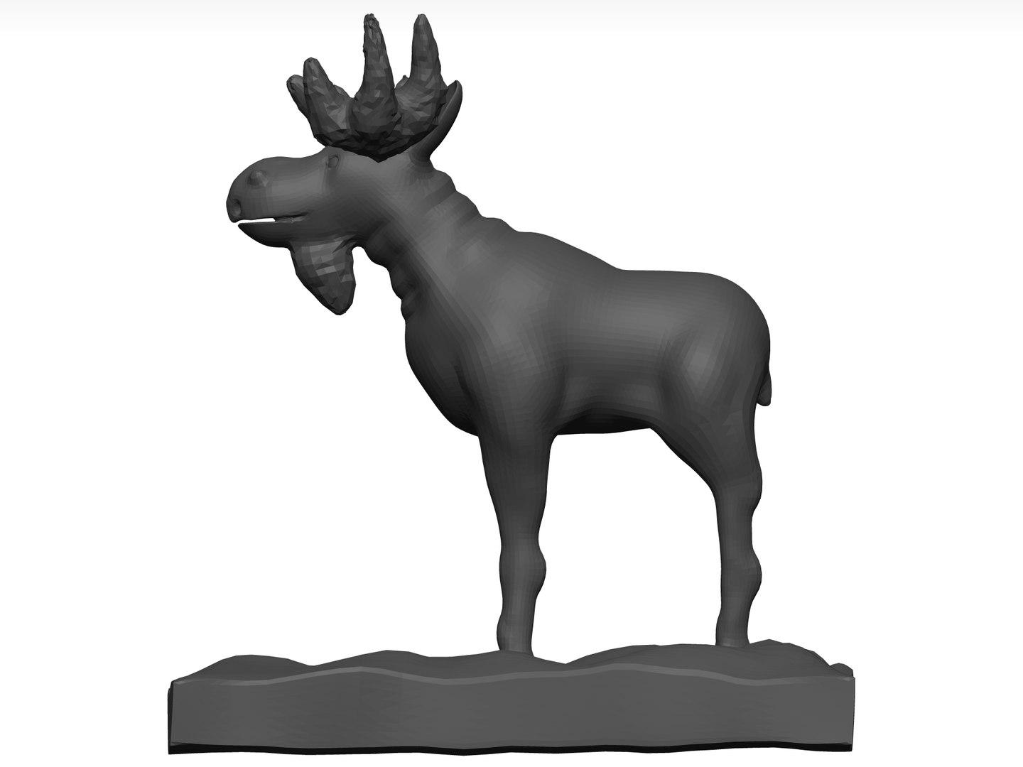 3D Moose Stl - TurboSquid 1774267
