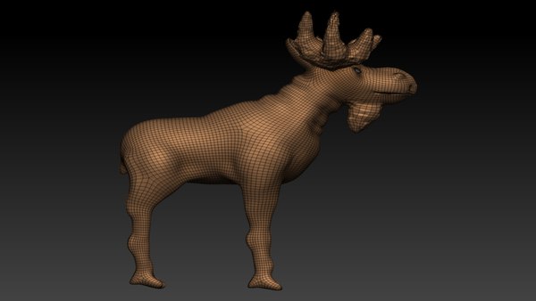 3D Moose Stl - TurboSquid 1774267
