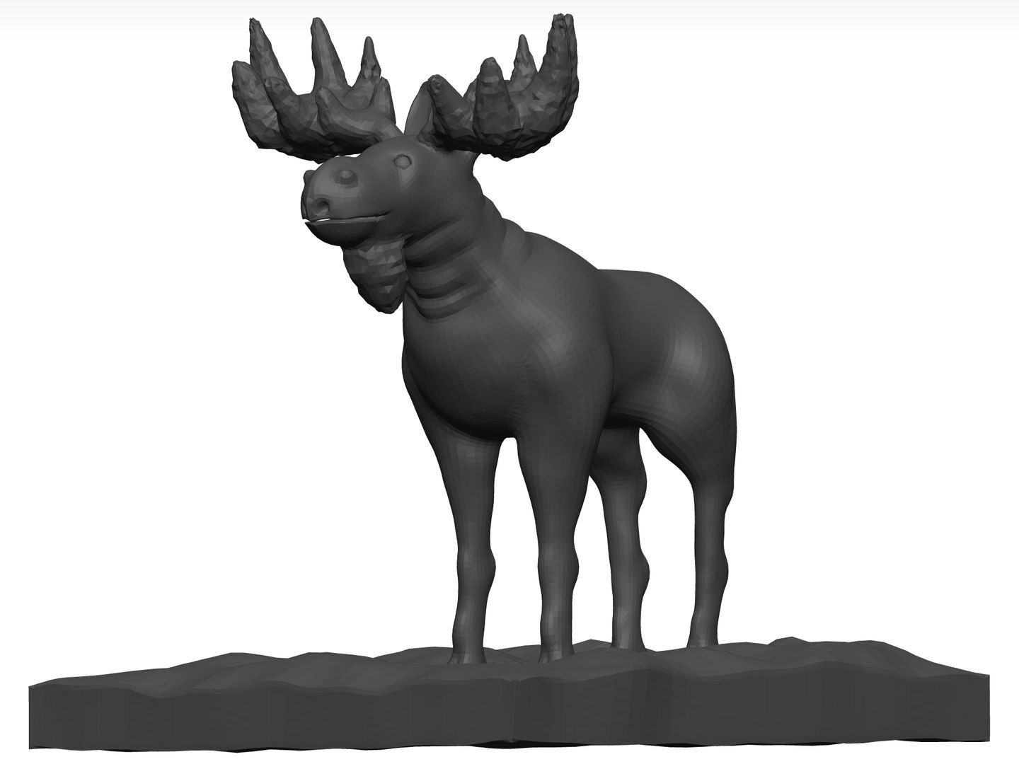 3D Moose Stl - TurboSquid 1774267