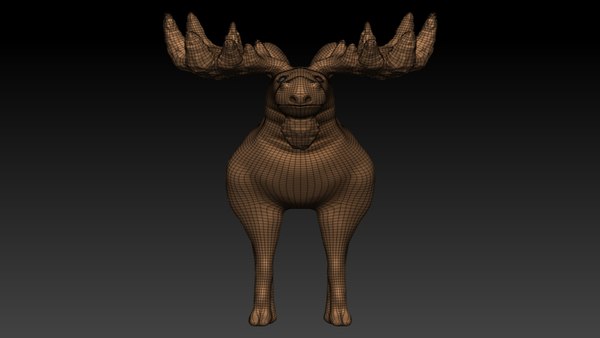 3D Moose Stl - TurboSquid 1774267