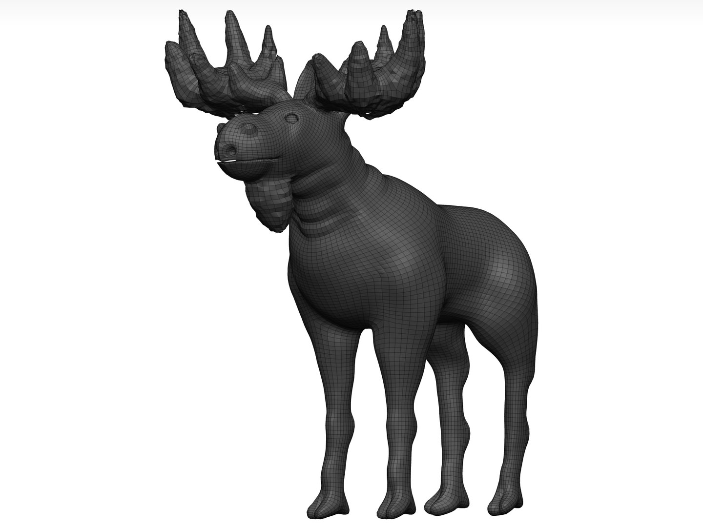 3D Moose Stl - TurboSquid 1774267