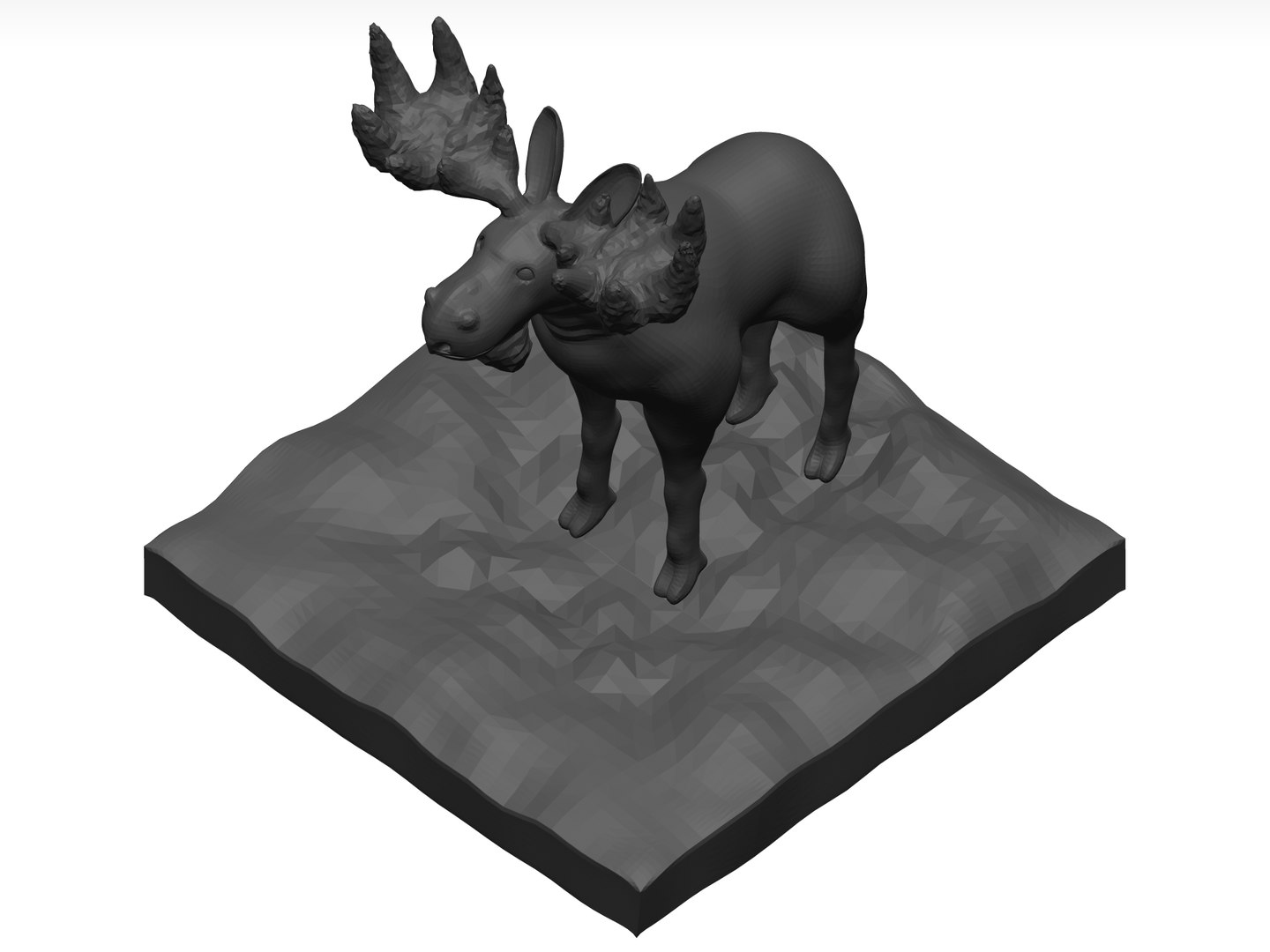 3D Moose Stl - TurboSquid 1774267