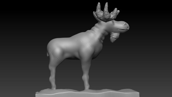 3D Moose Stl - TurboSquid 1774267