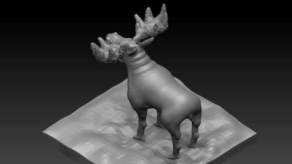 3D Moose Stl - TurboSquid 1774267