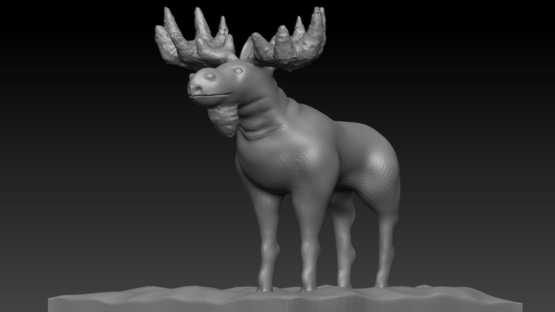 3D Moose Stl - TurboSquid 1774267