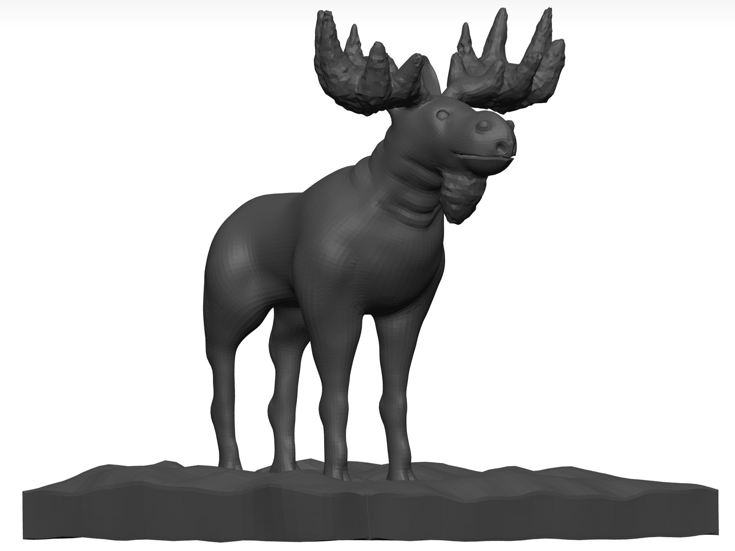 3D Moose Stl - TurboSquid 1774267