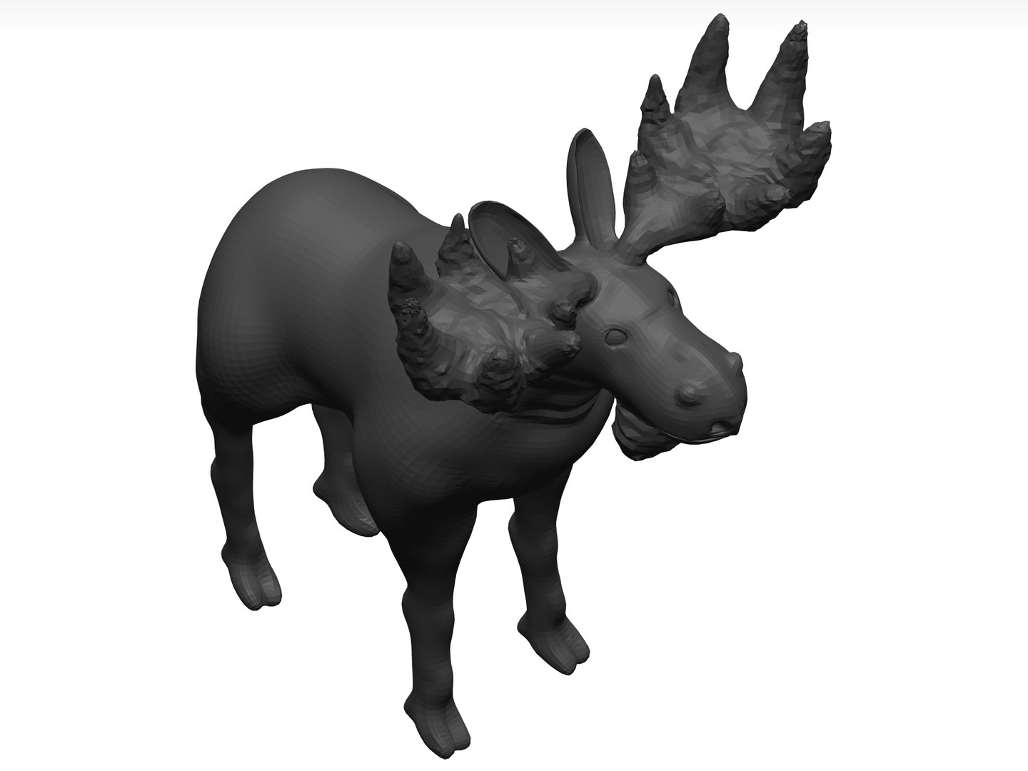 3D Moose Stl - TurboSquid 1774267