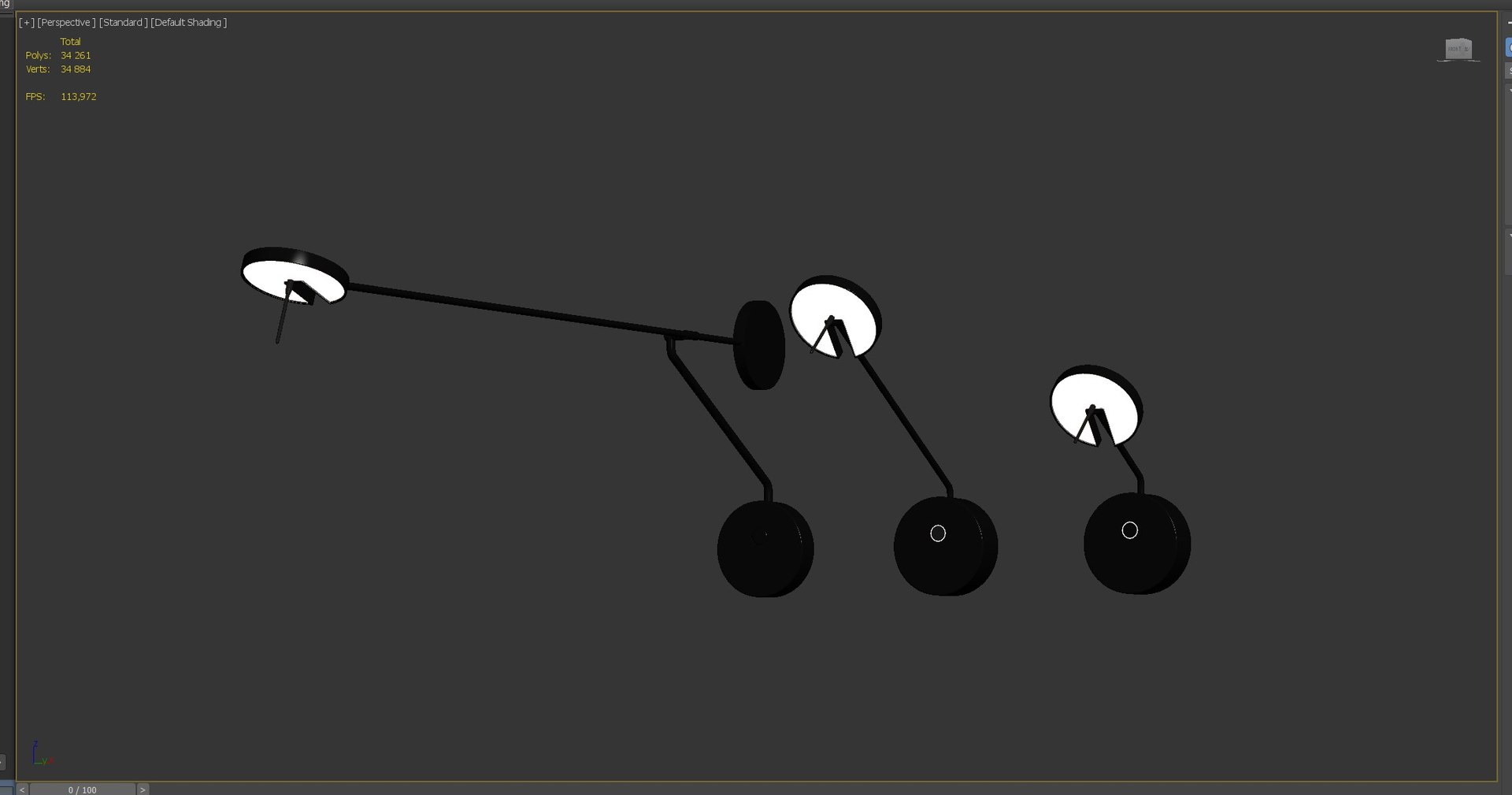 3D Model Invisible Wall Lamps LedsC4 Set 01 - TurboSquid 2063205