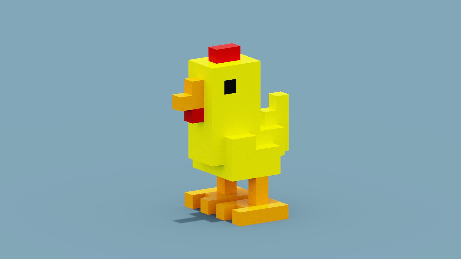 Voxel Chicken Model - TurboSquid 1902256