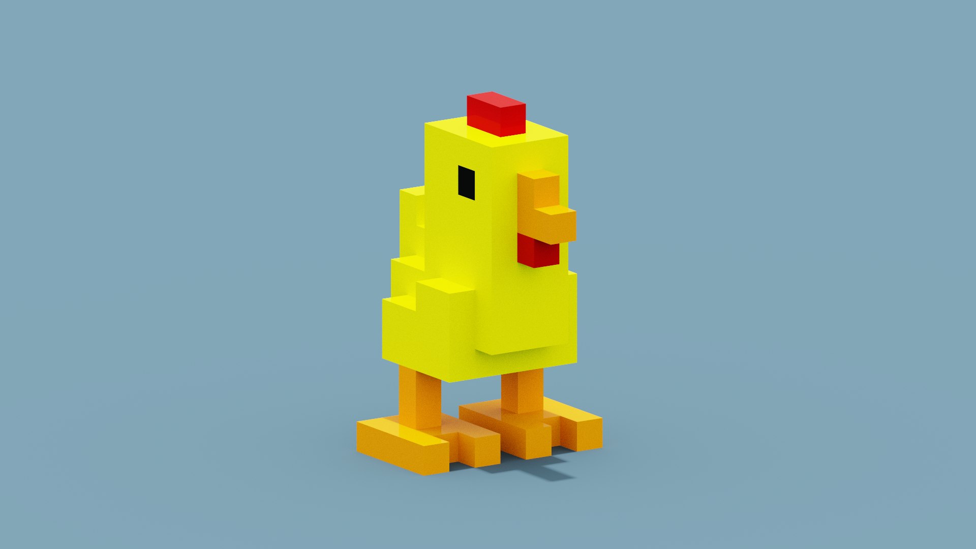 Voxel Chicken Model - TurboSquid 1902256