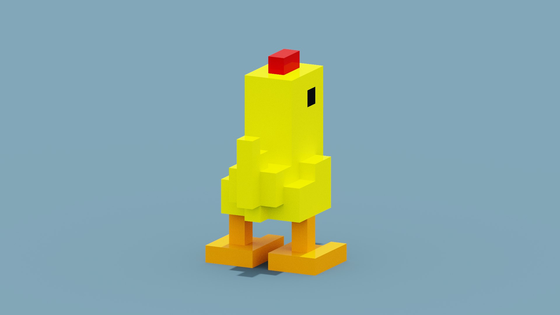Voxel Chicken Model - TurboSquid 1902256