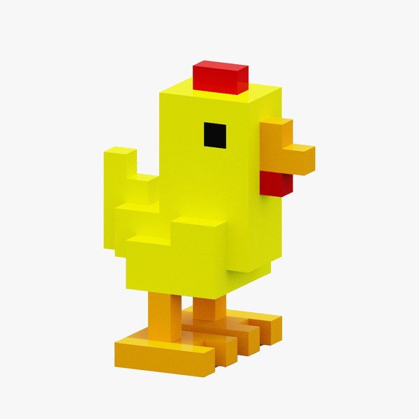 Voxel Chicken 3D 모델 - TurboSquid 1902256