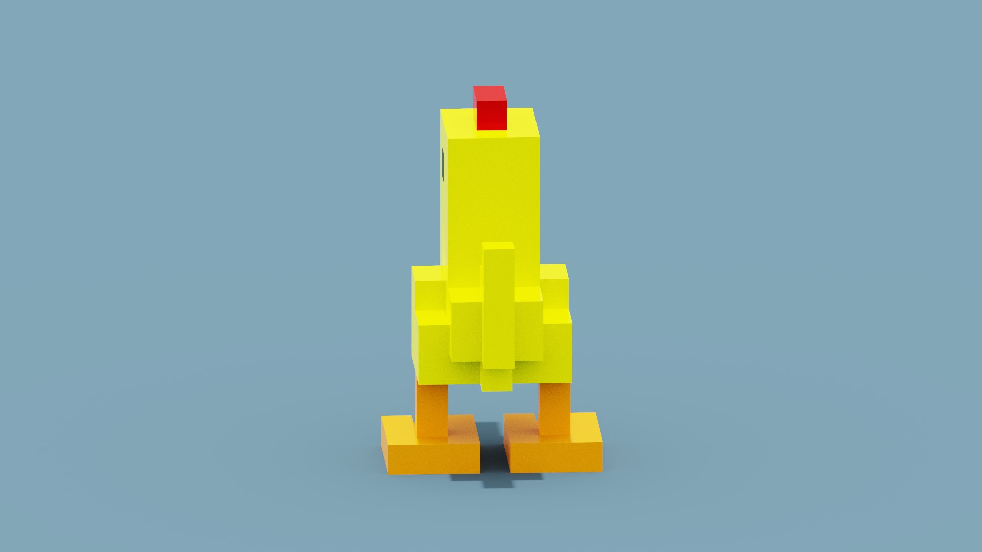 Voxel Chicken Model - TurboSquid 1902256