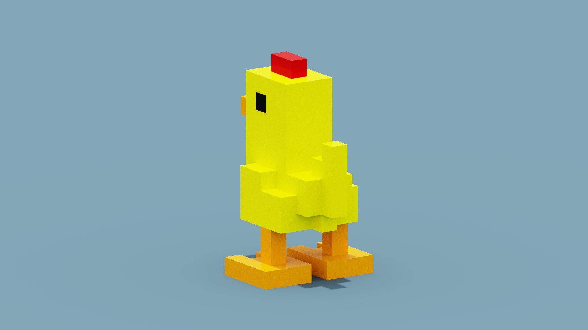 Voxel Chicken Model - TurboSquid 1902256