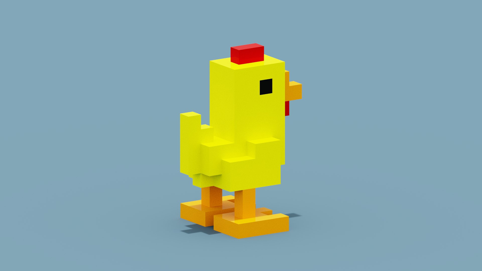 Voxel Chicken Model - TurboSquid 1902256