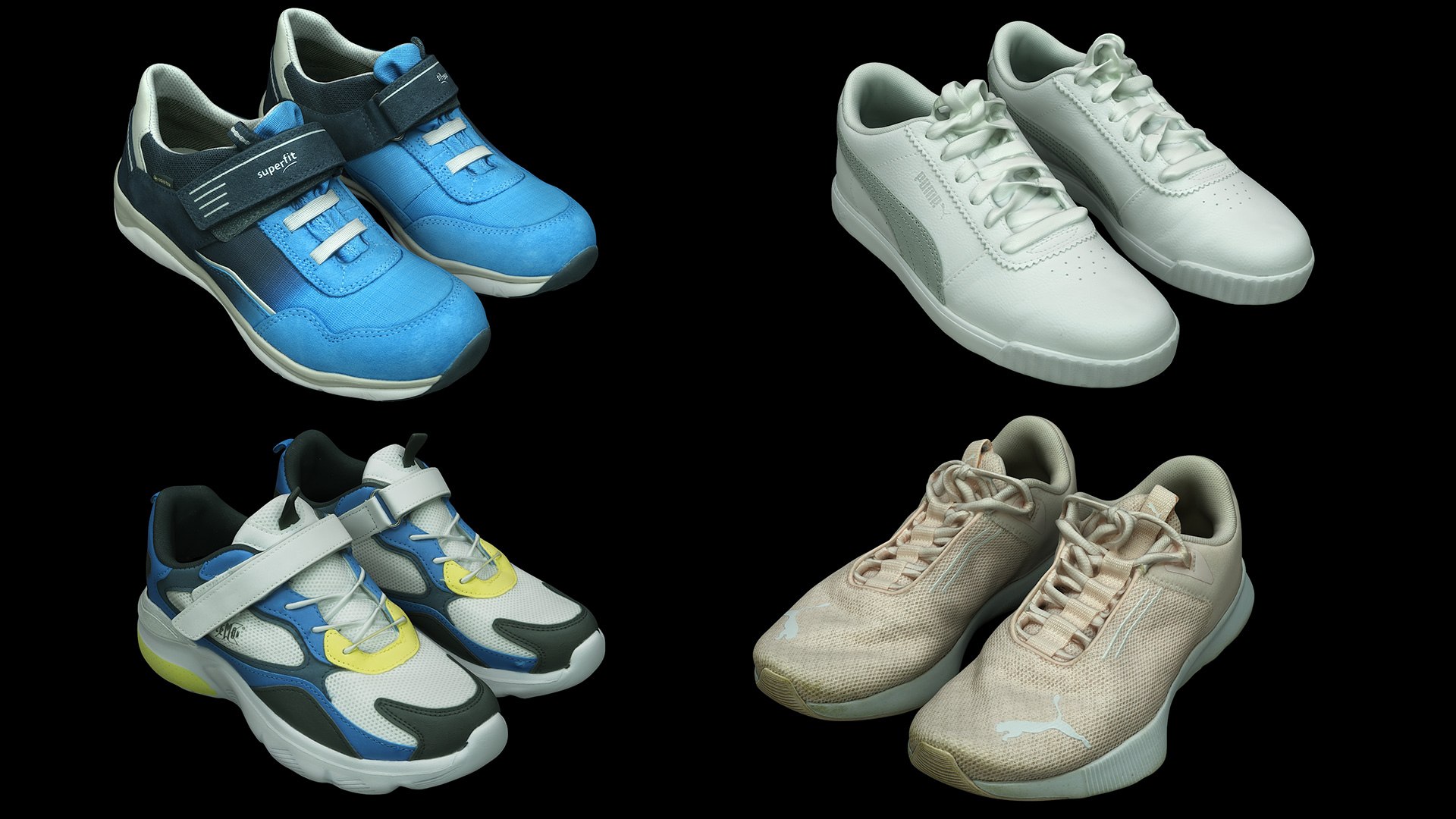 Shoe Collection 31 Sneakers 3D - TurboSquid 1954204