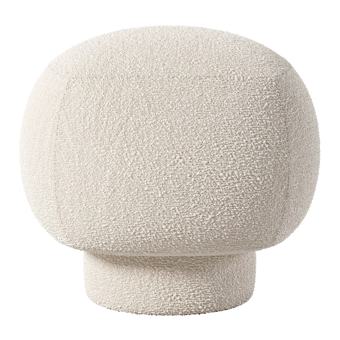 Pouf Koto Cozy Ivory 3D - TurboSquid 2338861