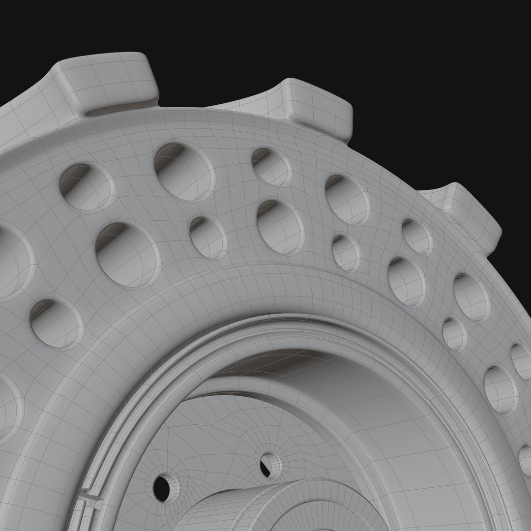 3D Future Truck Wheel NPT 02 - TurboSquid 1891641