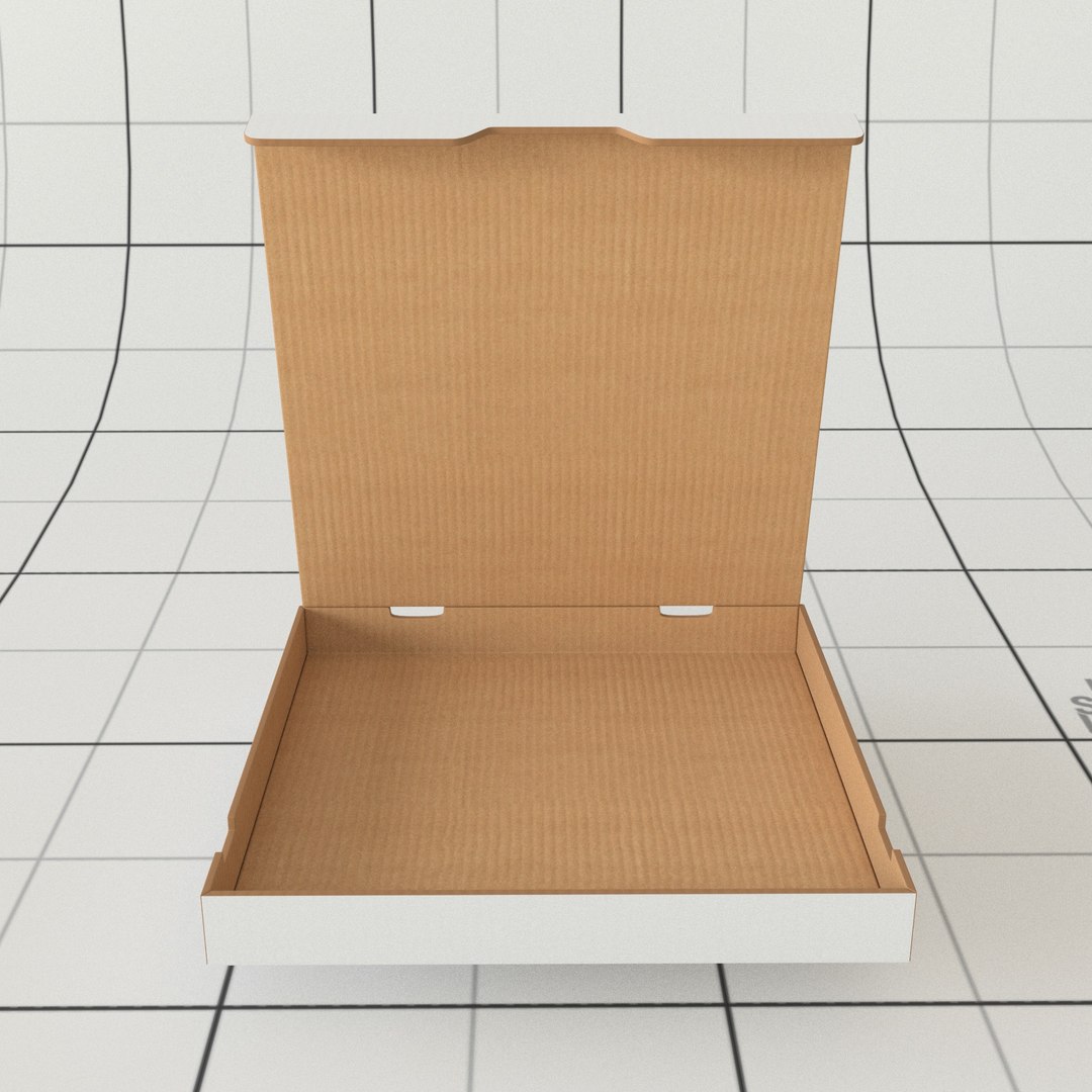 Pizza Box 3D - TurboSquid 1203581