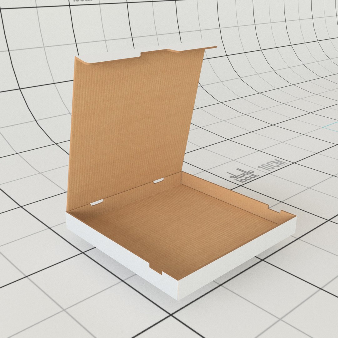Pizza Box 3D - TurboSquid 1203581