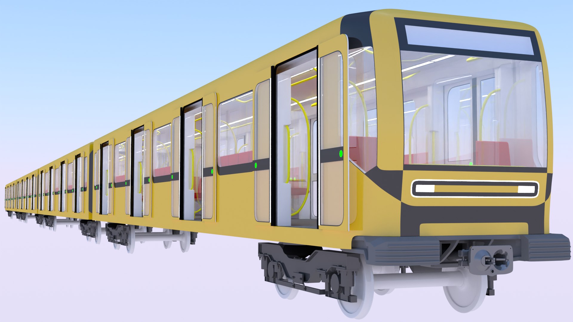3D Model Public Transport Collection II - TurboSquid 2165338