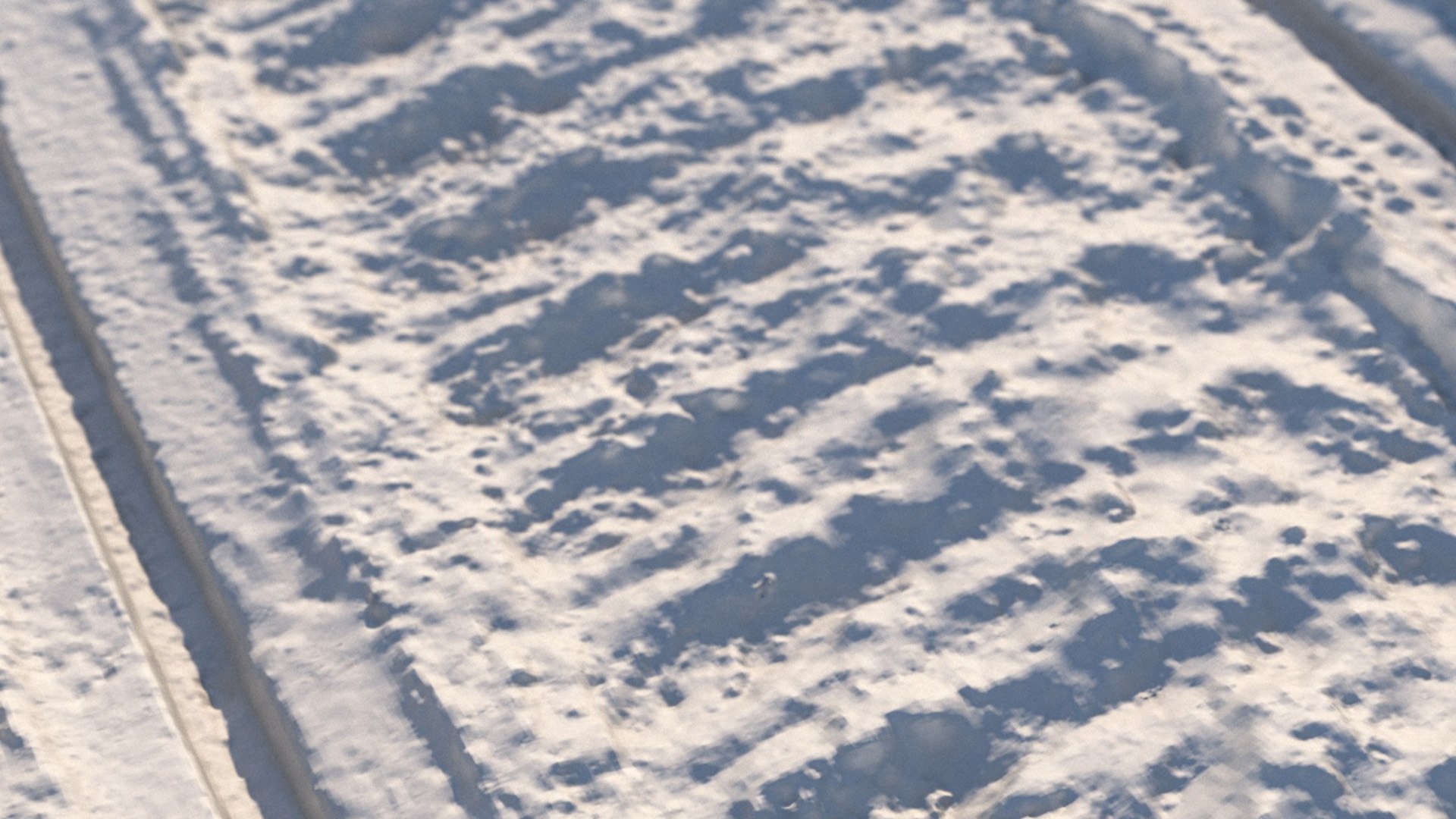 3D Model Winter Snowmobile Road 02 8 Meters - TurboSquid 2033280