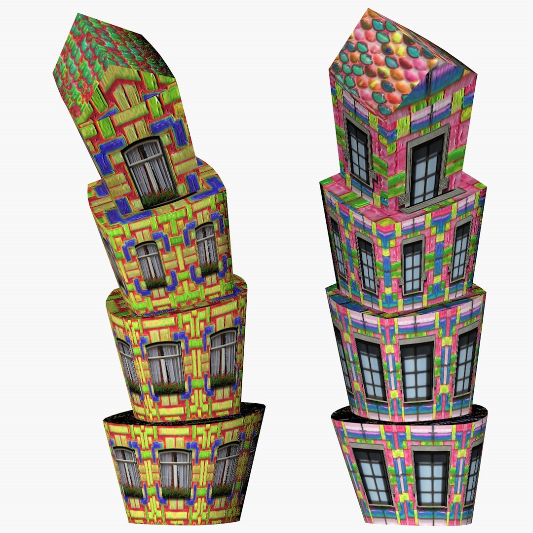 3d Model Building Structure