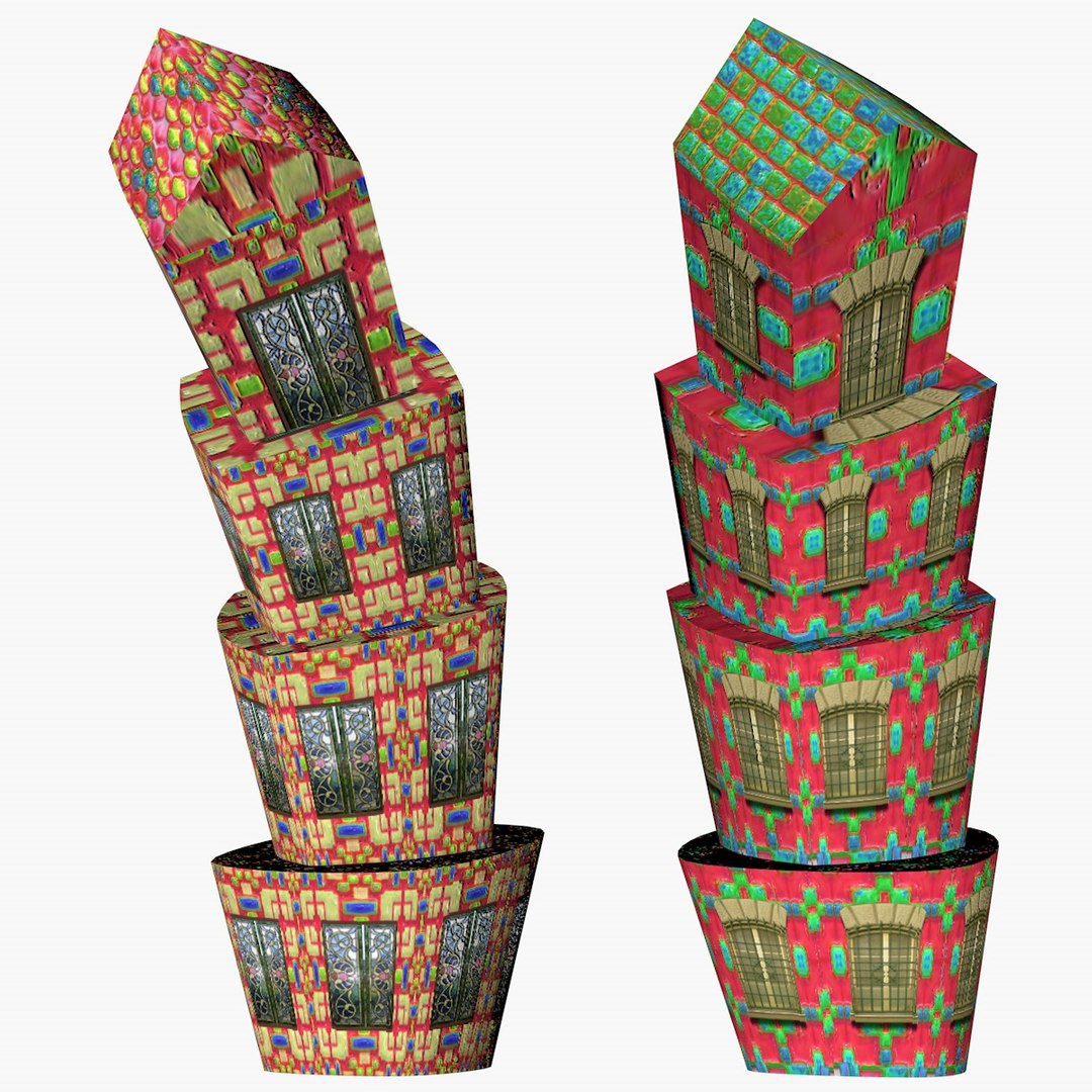 3d Model Building Structure