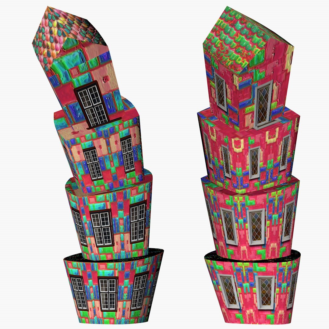 3d Model Building Structure